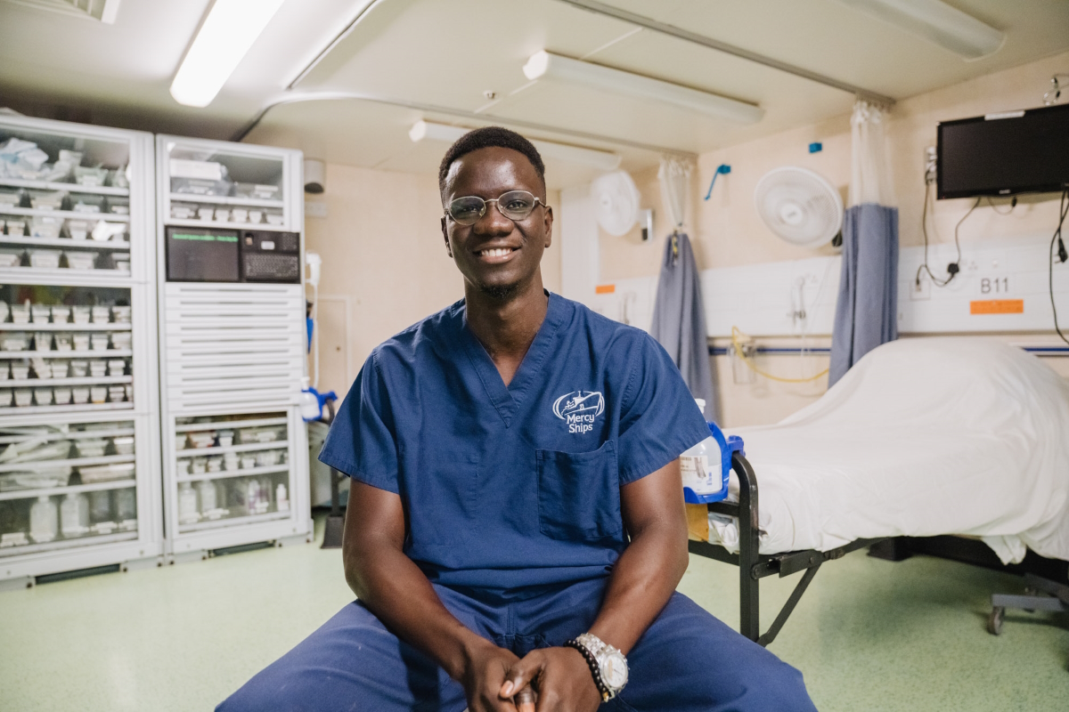 Returning to Serve His People: Talla’s Story - Mercy Ships Australia